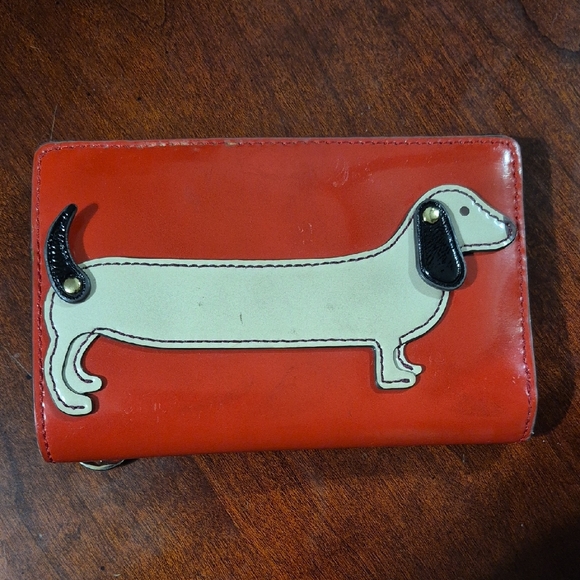 Tory Burch | Accessories | Tory Burch Dog Leather Wallet | Poshmark